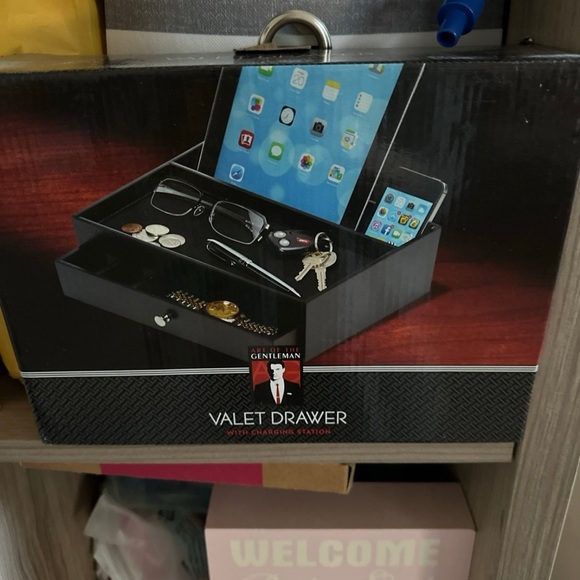 Other | Gentleman Valet Drawer Charging Station | Poshmark